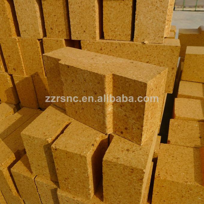 SK34 SK36 SK38 Fireclay Brick , Alumina Fire Resistant Bricks