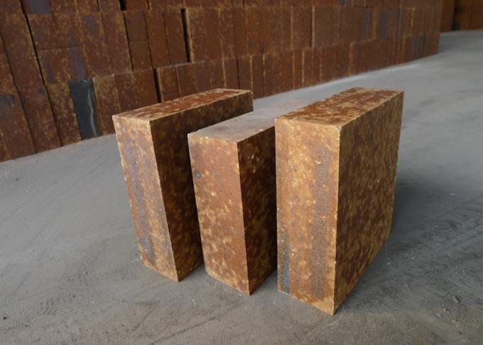 Mullite Silica Refractory Bricks Bauxite Chamotte Material Brown Color ...