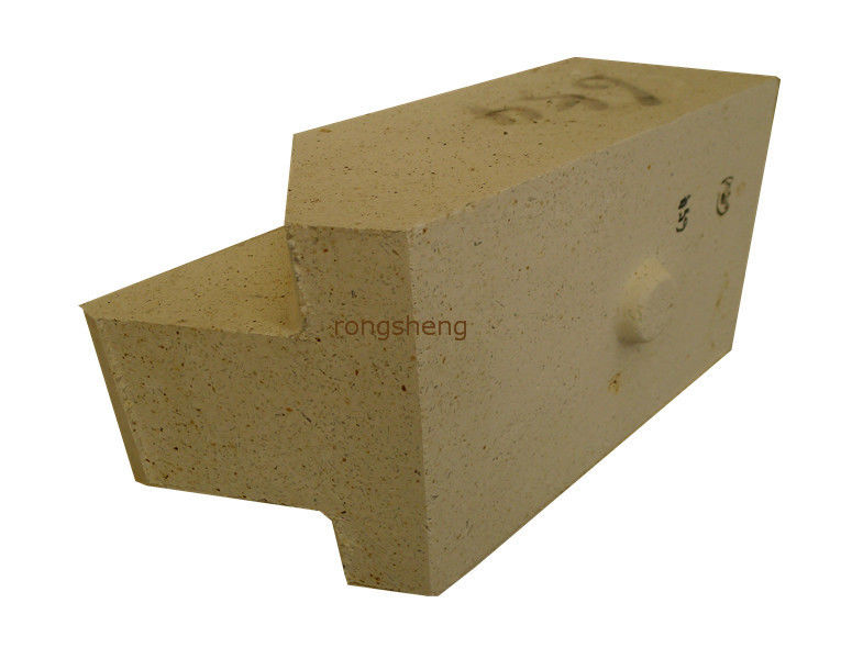 Dry Pressed High Alumina Refractory Bricks , Heat Proof Bricks For ...