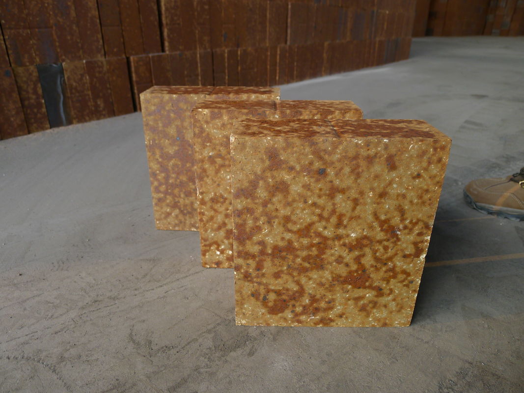 High Temp Silica Refractory Bricks Silica - Mullite Bricks For Cement ...