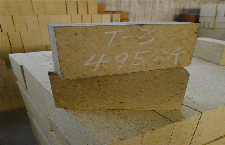 High Temp Insulation High Alumina Refractory Brick For Glass / Cement ...