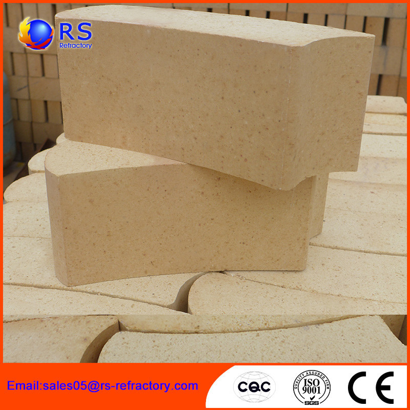 Arc Shaped High Alumina Brick For Cement Industry , Power Plant , Steel ...
